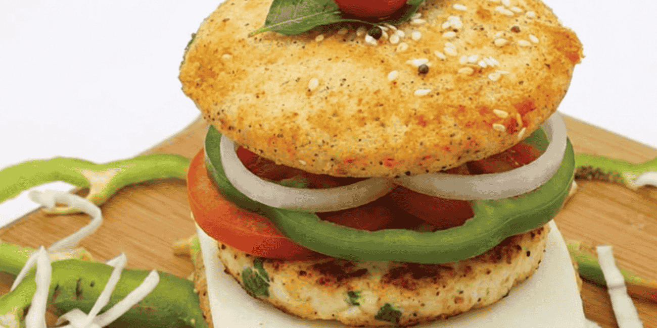 Sorghum Idli Burger Recipe | Healthy Millet Fusion Snack